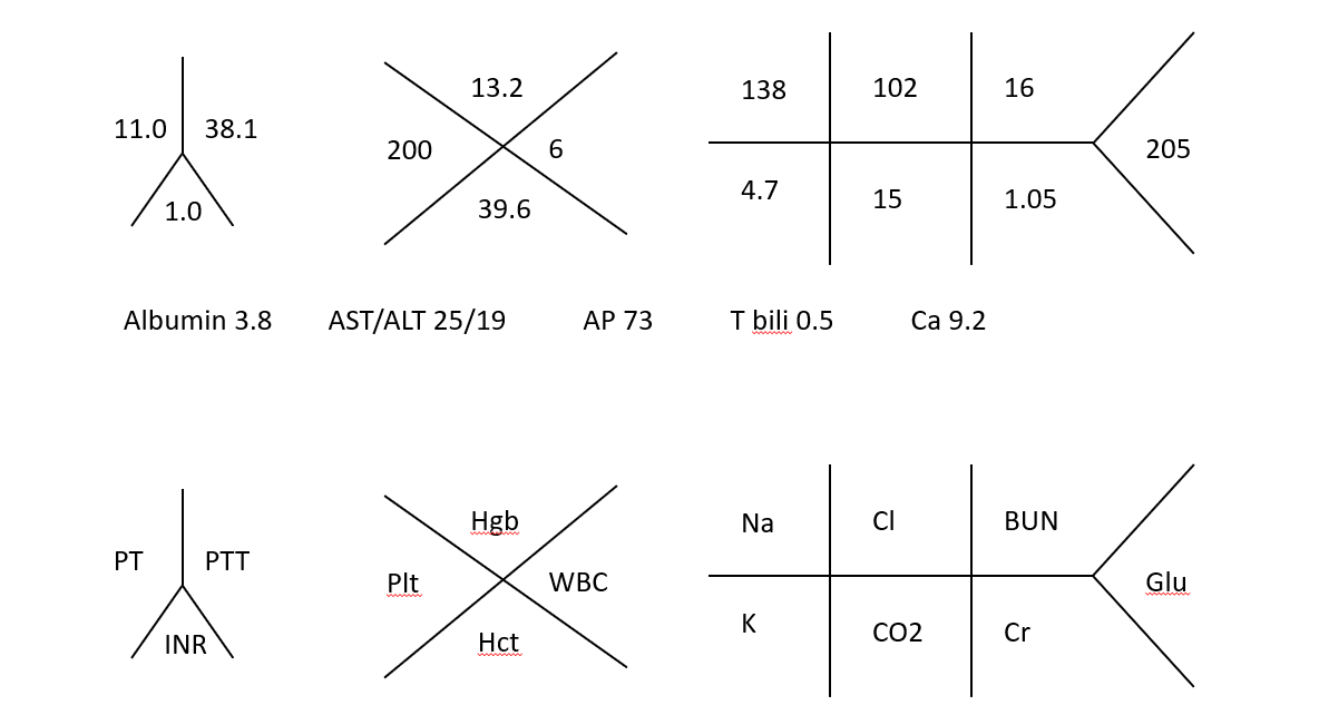 Fishbone Lab Results